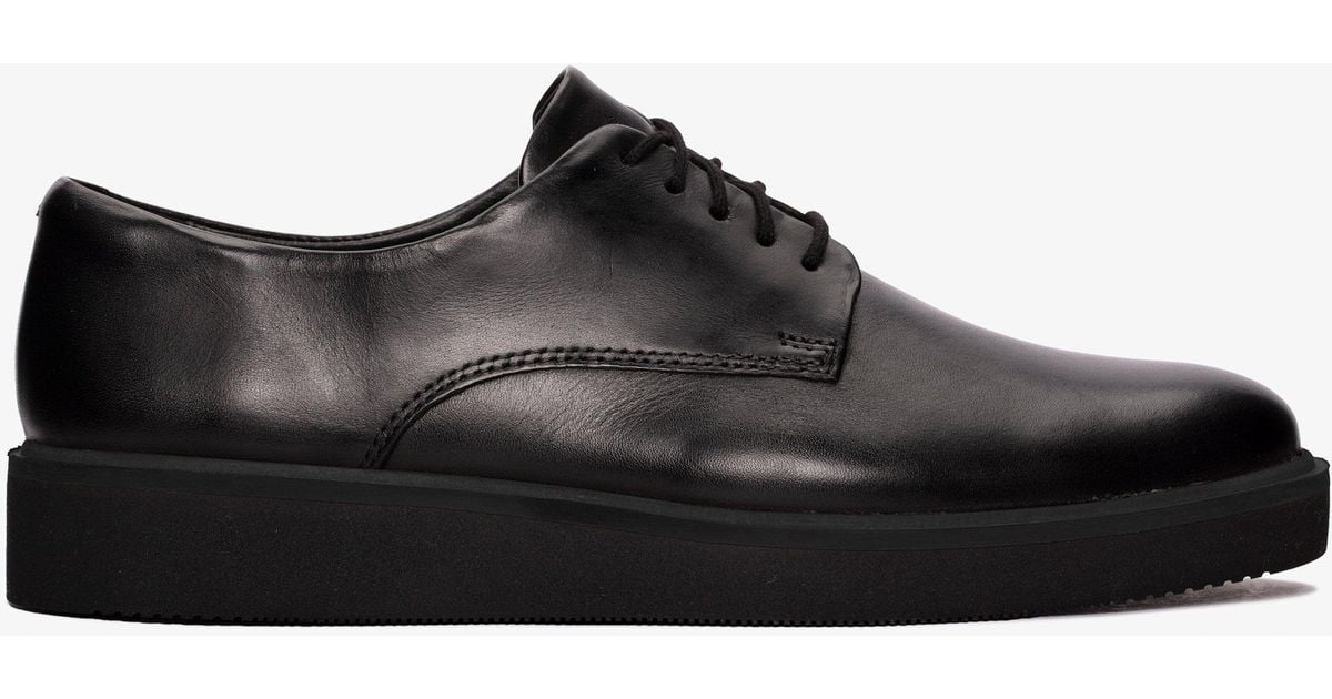 Clarks Glickly Derby 2 Leather Shoes in Black | Lyst UK