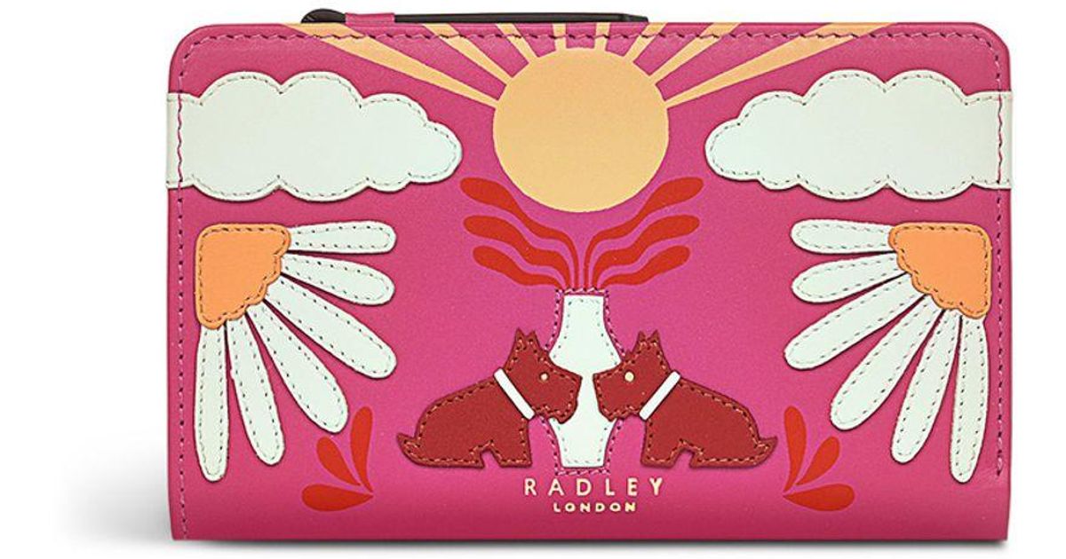 Radley Rising Sun Purse in Pink | Lyst UK