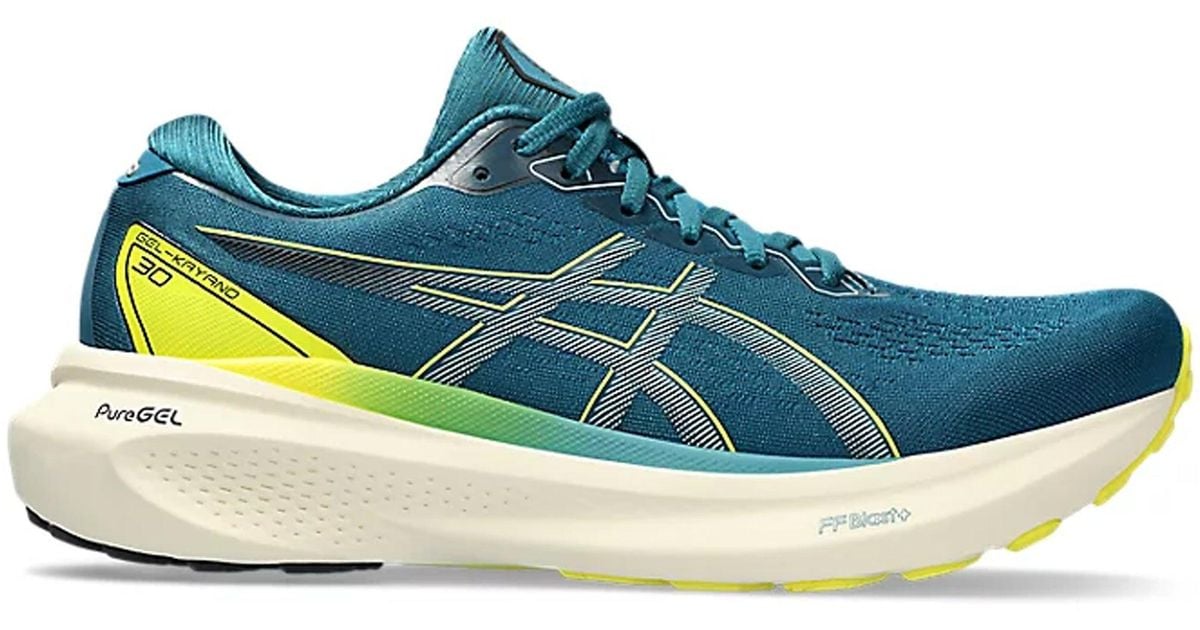 Asics Gel-Kayano 30 Running Shoes in Blue for Men | Lyst UK