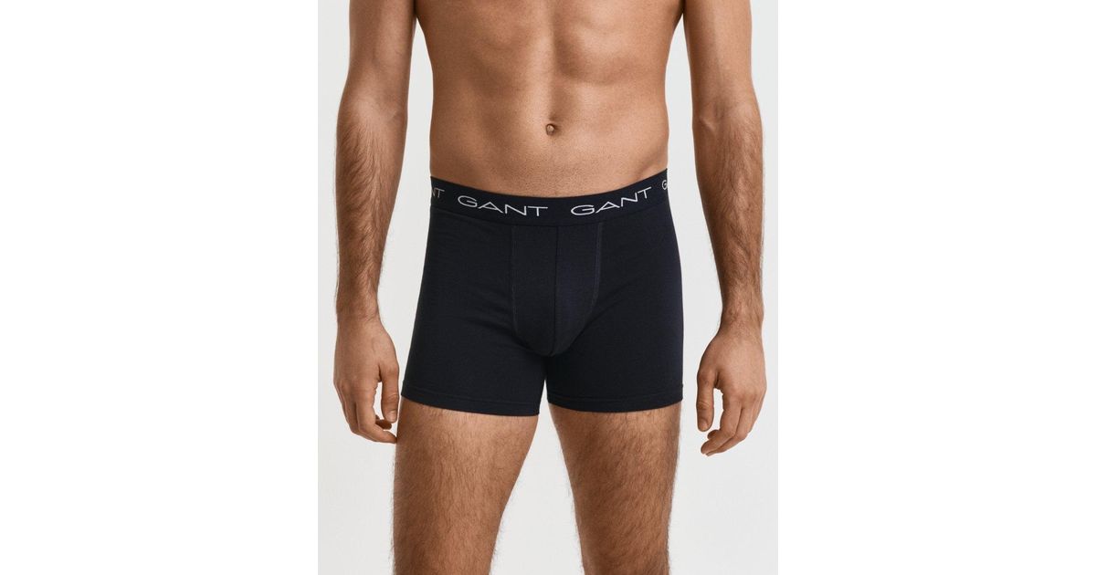 GANT Slim Fit Boxer Briefs in Blue for Men | Lyst UK