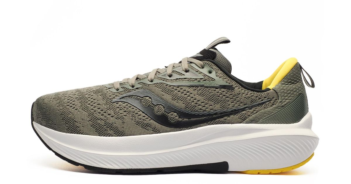 Saucony Echelon 9 Running Shoes in Black for Men | Lyst UK