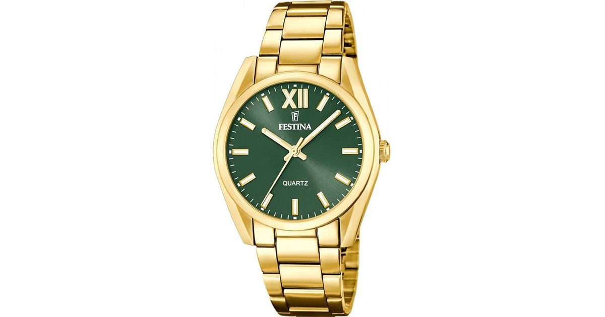 Festina F20640-4 Ladies Boyfriend Watch in Metallic | Lyst UK