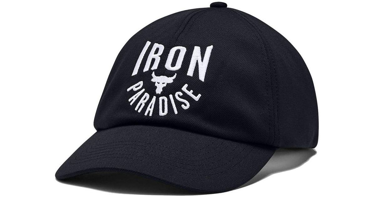 Under Armour Project Rock Cap in Blue for Men | Lyst UK