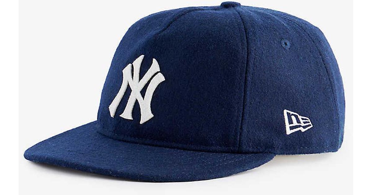 KTZ 9fifty New York Yankees Mlb Coop Brand-embroidered Wool-blend ...