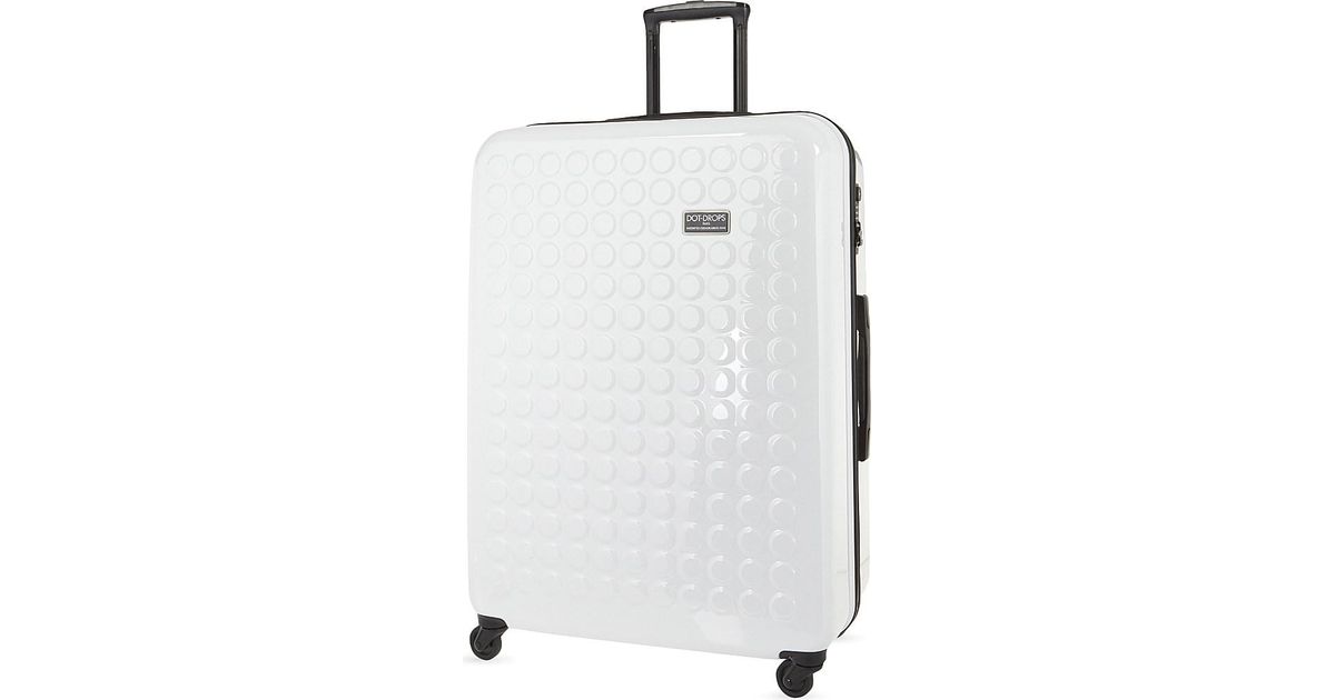 Dot Drops Chapter 2 X-tra Light Suitcase 74cm in White | Lyst