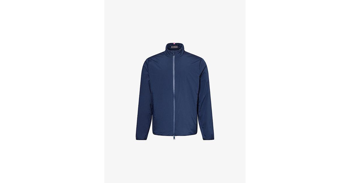 G/FORE The Maverick Hybrid Funnel-Neck Stretch-Woven Jacket in Blue for ...
