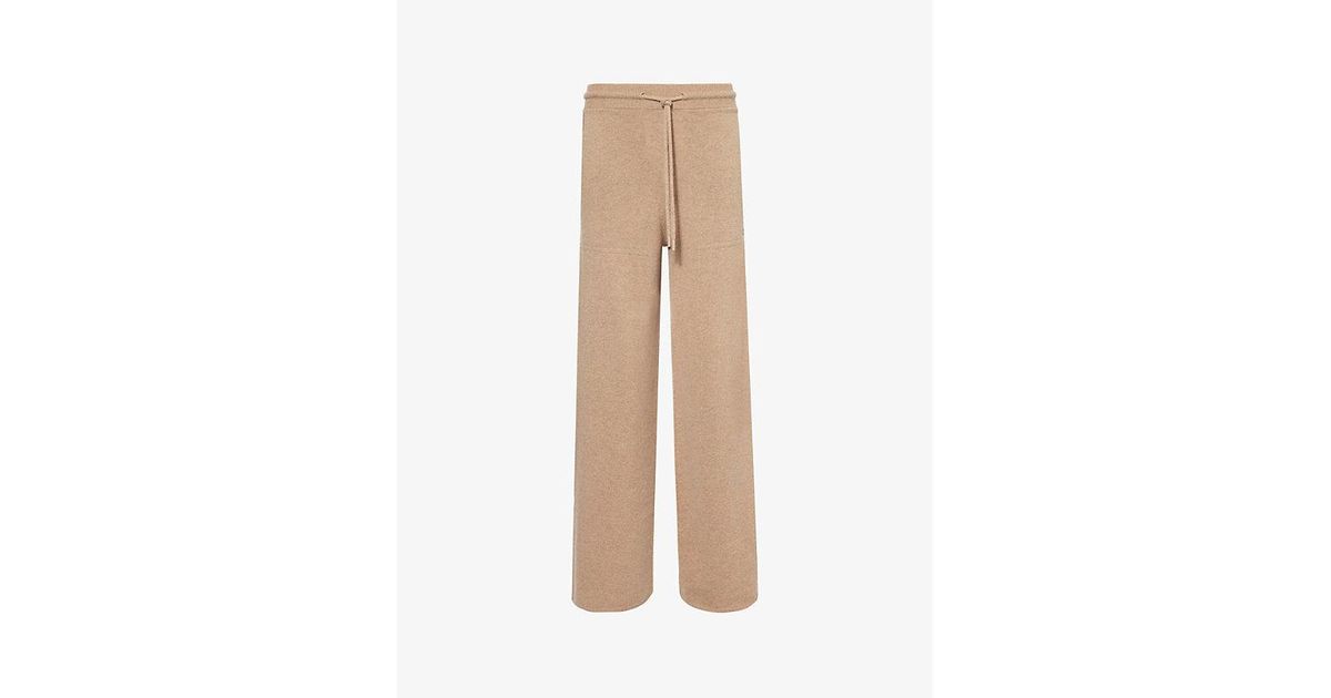 Max Mara Rino Relaxed-Fit Wide-Leg Wool And Cashmere-Blend Trousers in ...