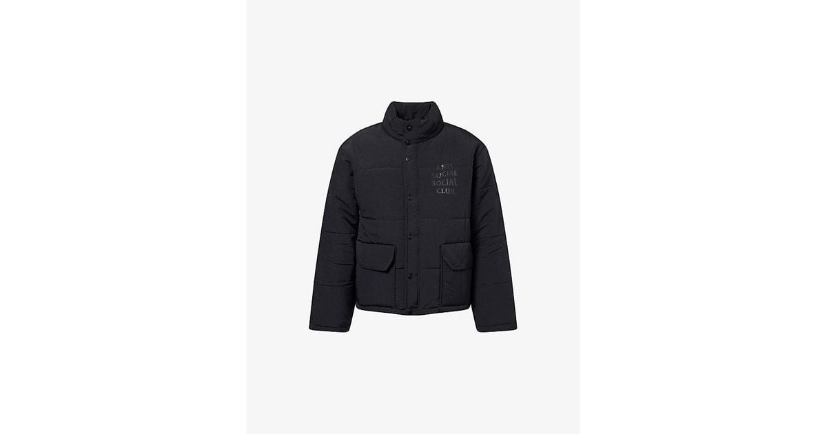 ANTI SOCIAL SOCIAL CLUB Standard Issues Woven Jacket in Blue for Men ...