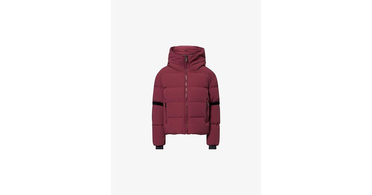 Fusalp Barsy Shell-Down Puffer Jacket in Red | Lyst