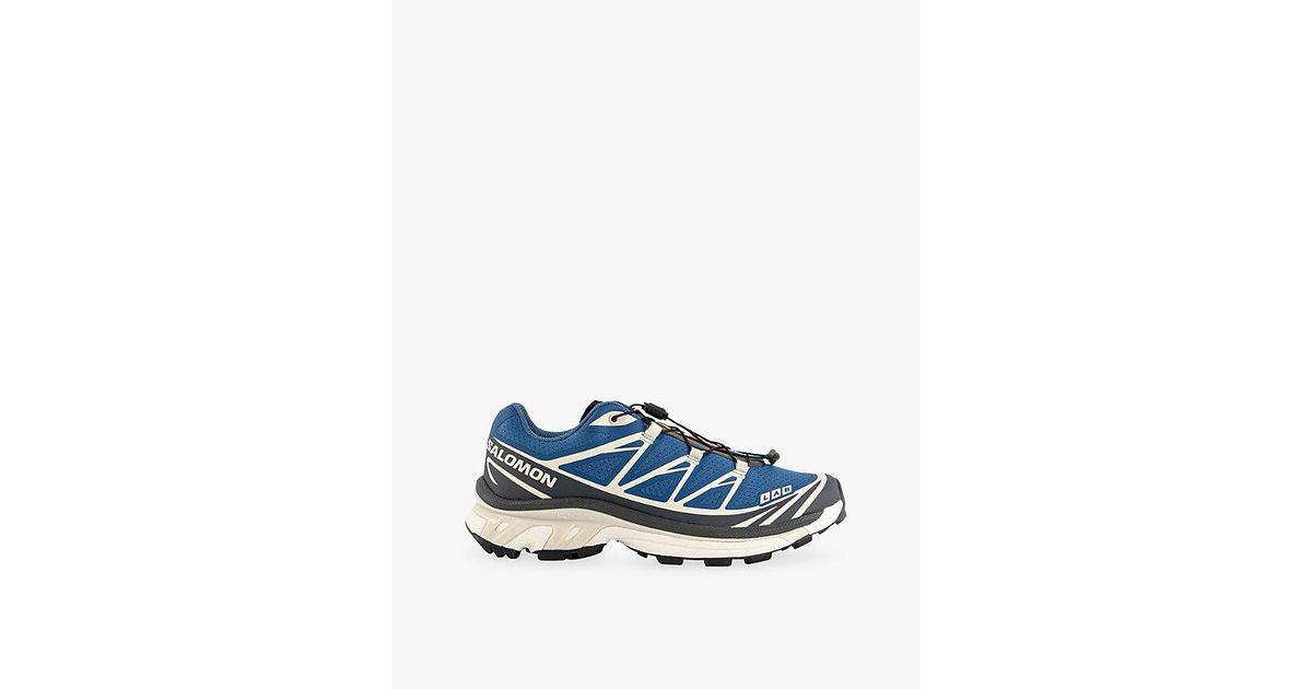 Salomon Xt-6 Woven Trainers in Blue for Men | Lyst UK