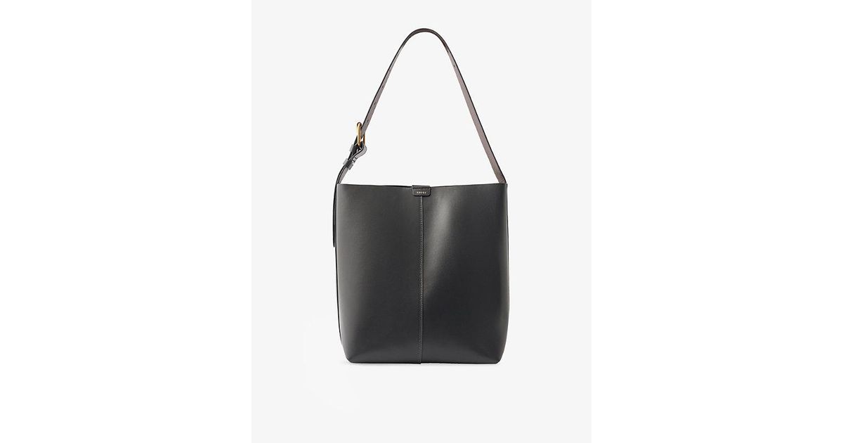 Soeur Saudade Mini Leather Shoulder Bag in Black | Lyst