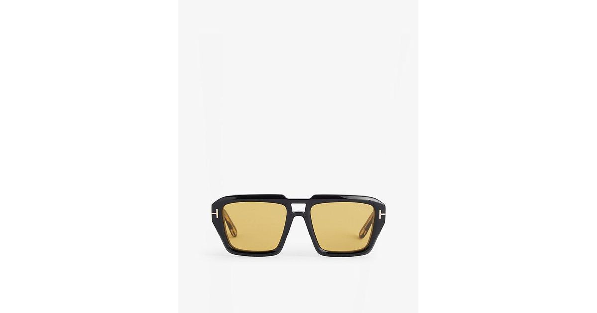 Tom Ford Tf Sun Icon in Metallic for Men | Lyst