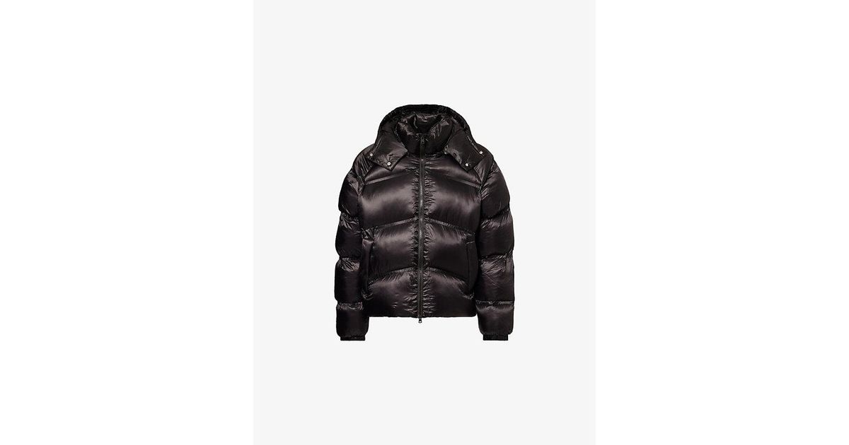 The Couture Club Translucent Padded Shell Jacket in Black for Men | Lyst UK