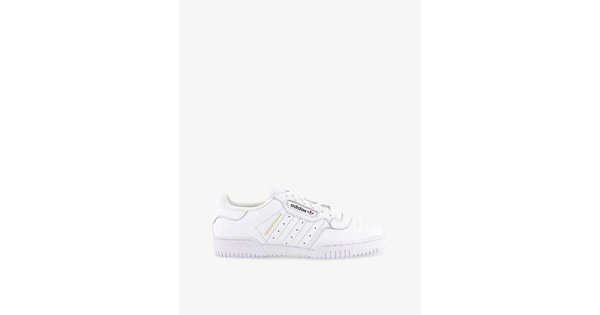 adidas Powerphase Leather Low-Top Trainers in White for Men | Lyst