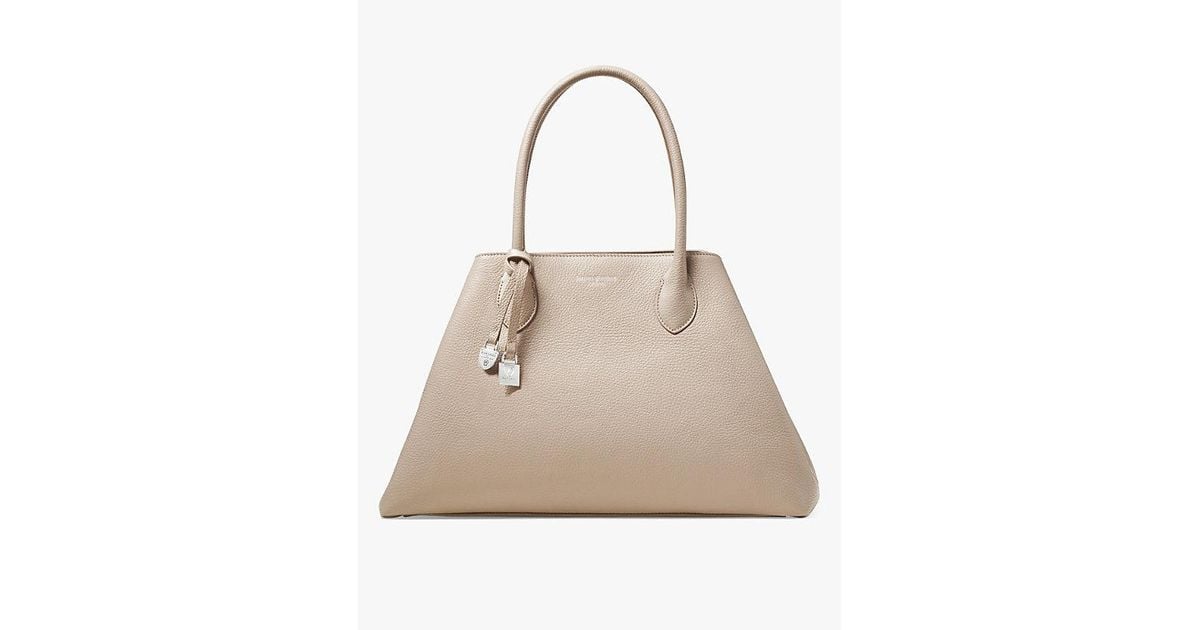 Aspinal of London Paris Large Logo-embellished Leather Tote Bag in ...