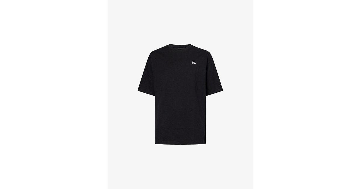 KTZ Premium Essential Oversized Cotton-Jersey T-Shirt in Black for Men ...