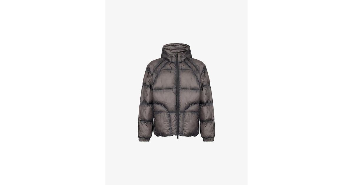 Represent Translucent Hooded Shell Jacket in Grey for Men | Lyst UK