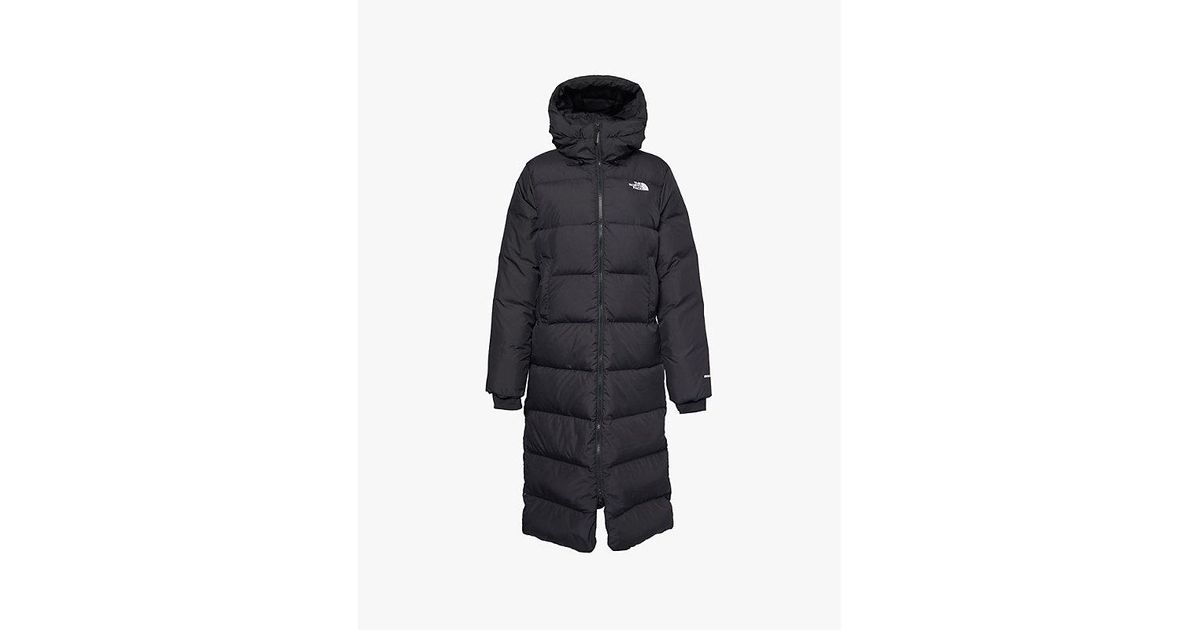 The North Face Triple C Logo-Embroidered Padded Shell-Down Coat in Blue ...