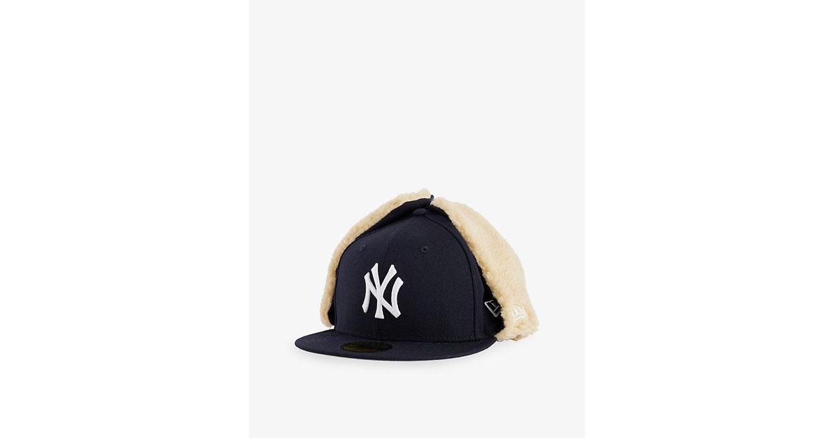 KTZ 59Fifty New York Yankees Wool Baseball Cap in Blue for Men | Lyst