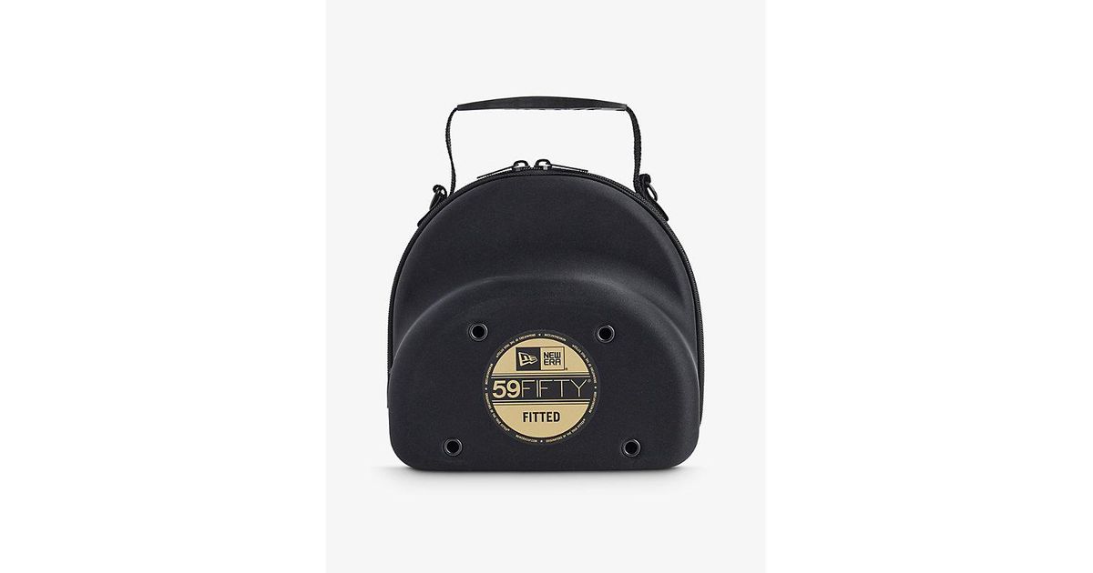 KTZ 59fifty Logo-print Woven Cap Carrier in Black for Men | Lyst