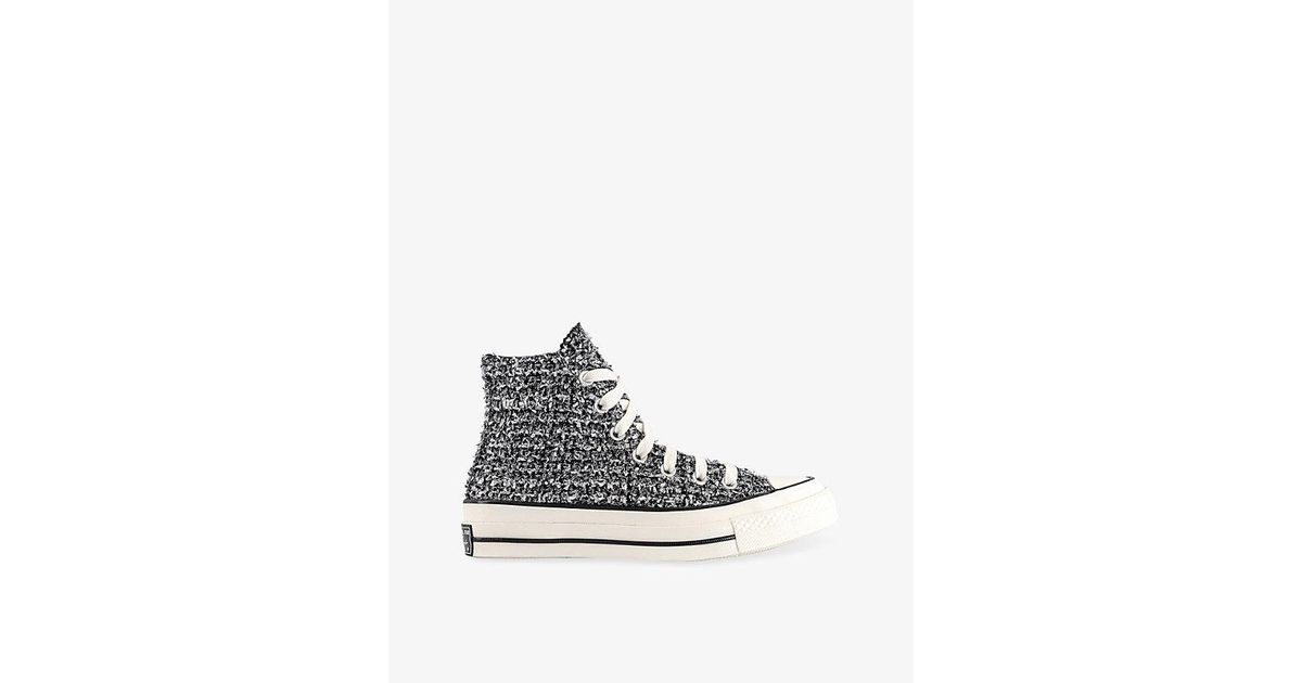 Converse Gender Inclusive Chuck 70 Metallic Tweed High Top Sneaker in ...