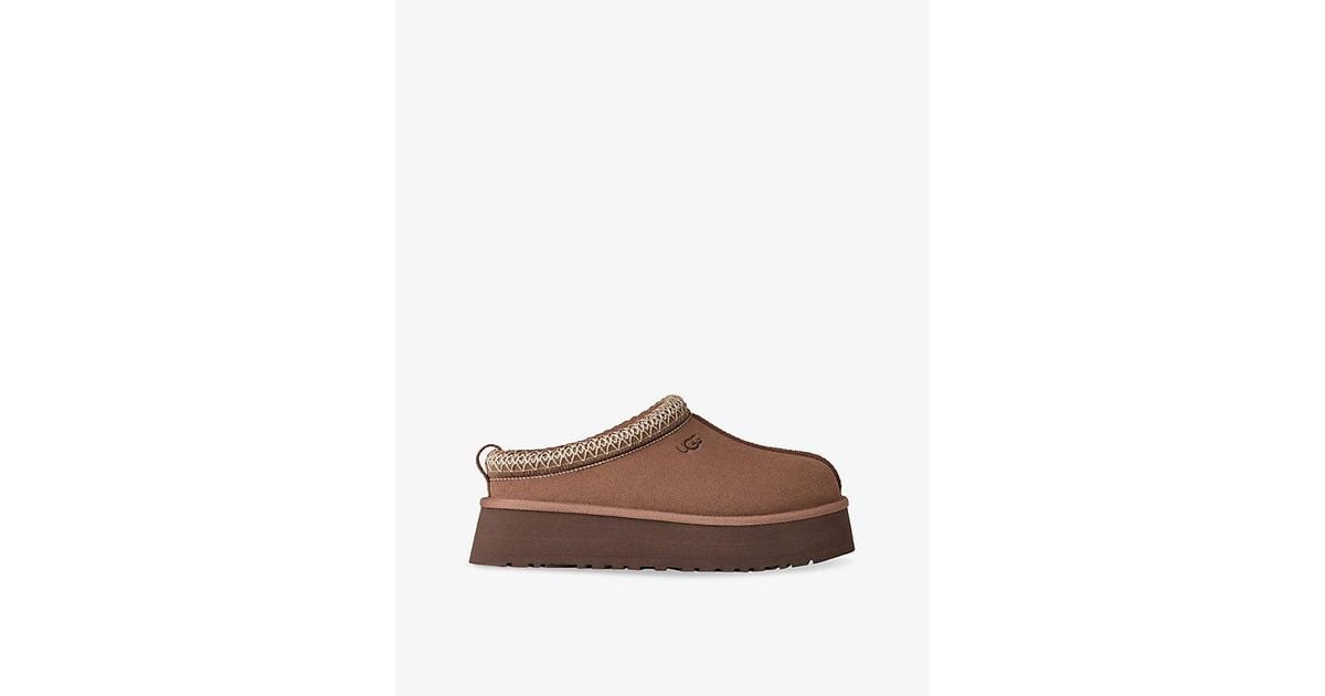 UGG Tazz Ii Suede Slippers in Brown | Lyst UK