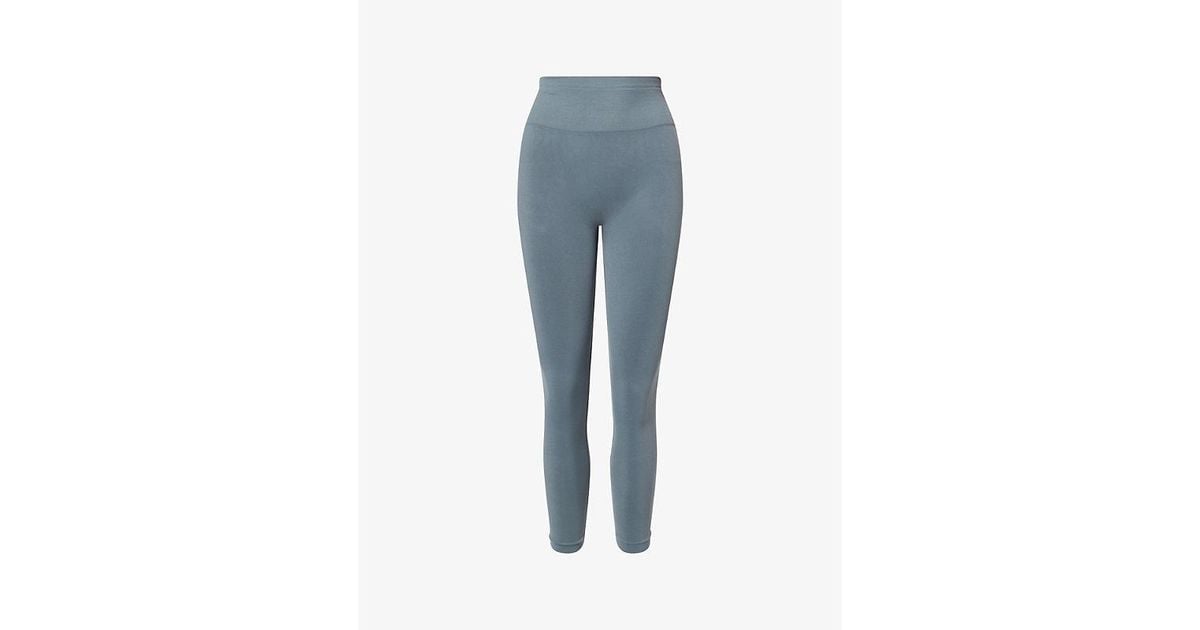 ADANOLA Impact Seamless High-Rise Gym Leggings in Blue | Lyst UK