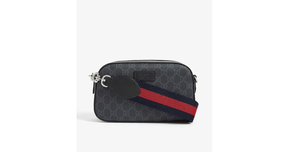 Gucci GG Supreme Canvas Camera Bag in Nero (Black) for Men - Save 26% ...