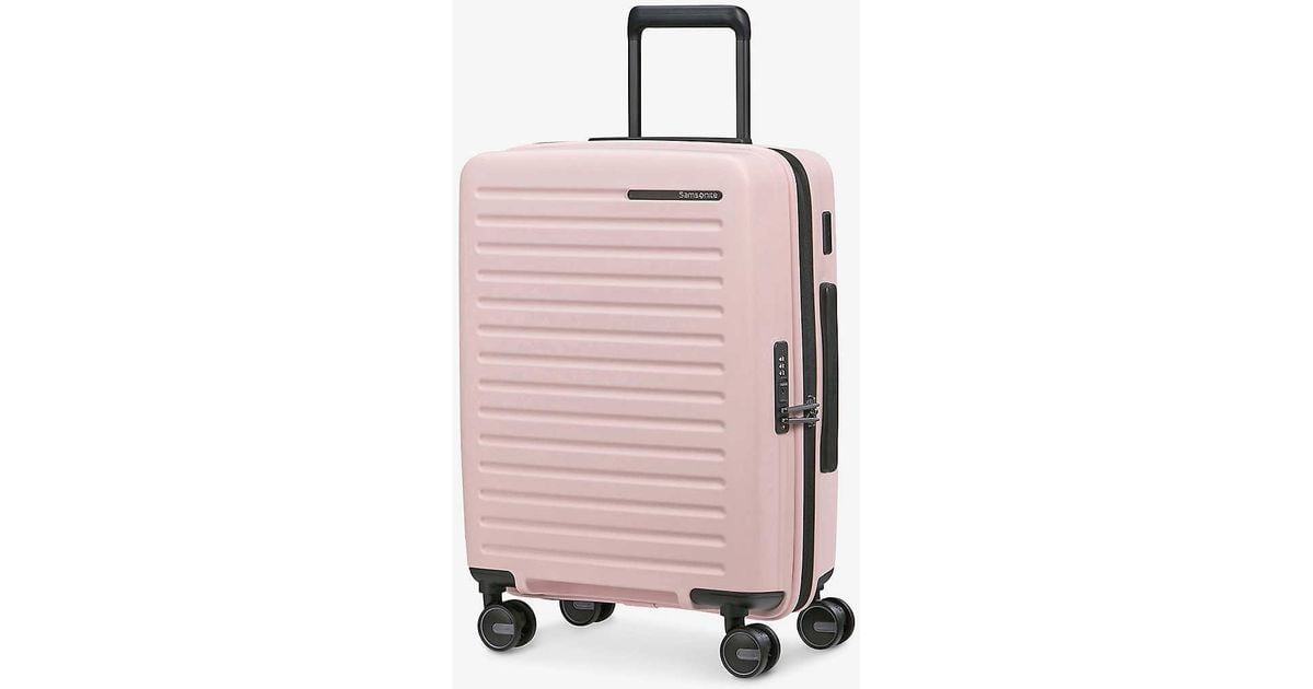Samsonite Stackd Spinner Hard Case 4 Wheel Recycled-plastic Cabin ...