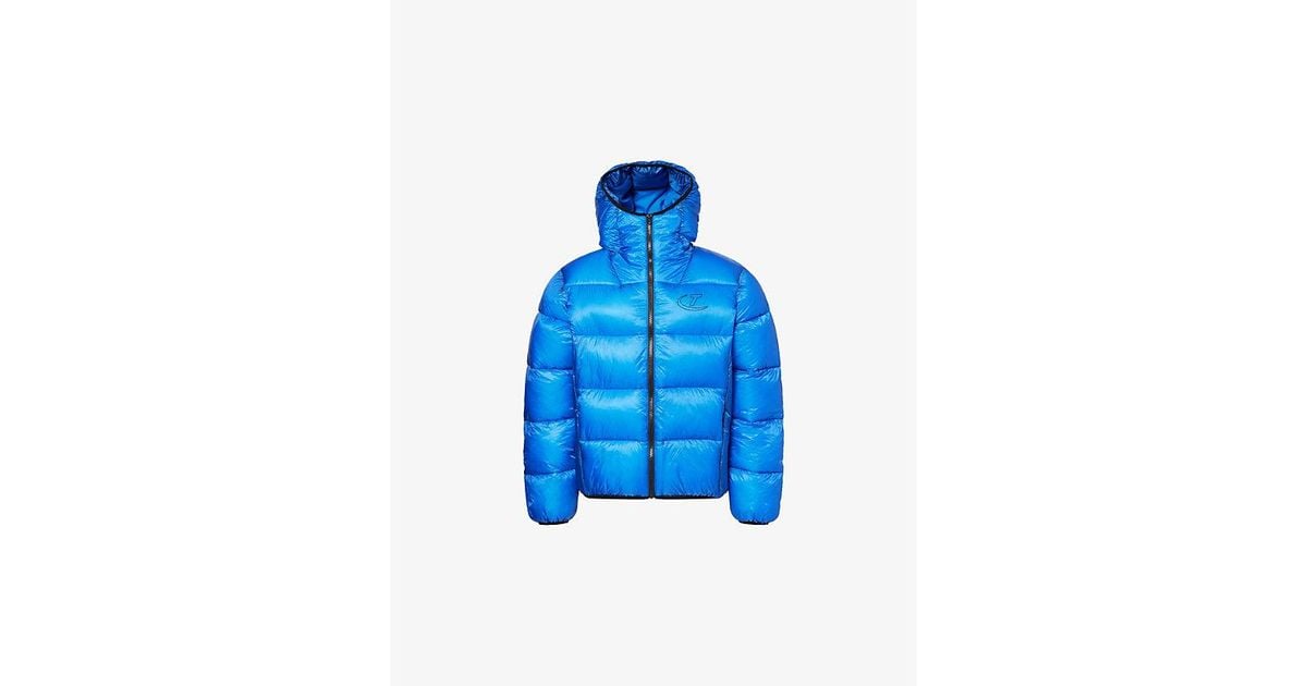 Trapstar Hyperdrive Translucent Hooded Shell Jacket in Blue for Men ...