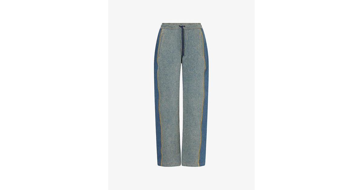 Levi's Levi's X Denim Tears Straight-Leg Panelled Denim Track Jeans in ...