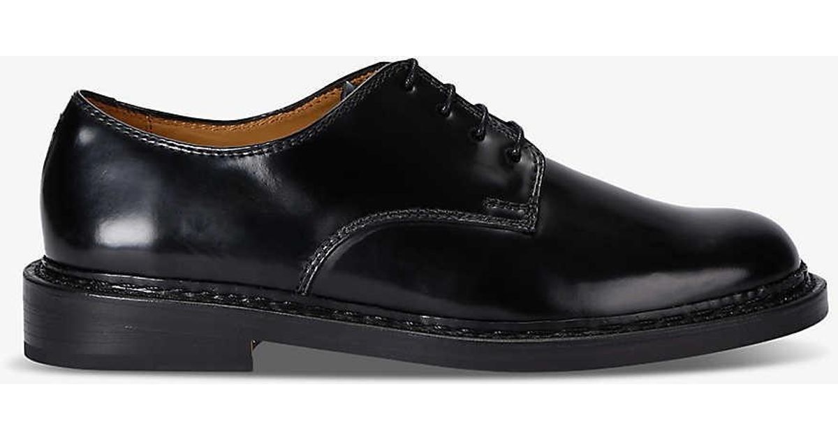 Our Legacy Uniform Parade Leather Derby Shoes in Black for Men | Lyst UK