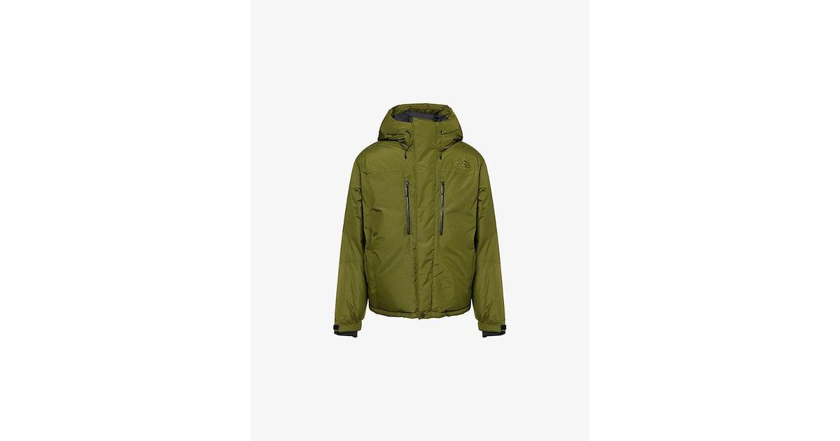 The North Face Rmst Himalayan Tek Hooded Shell-Down Jacket in Green for ...