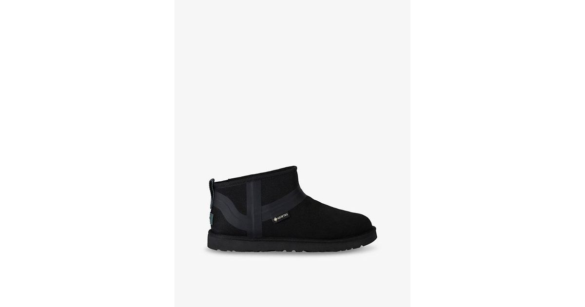 UGG X Reese Cooper Ultra Mini Suede Ankle Boots in Black for Men | Lyst
