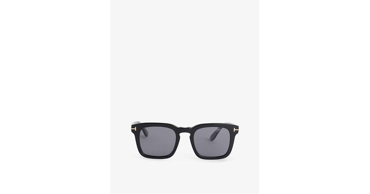 Tom Ford Sun Dax Ft0751 Square-Frame Acetate Sunglasses in Black for ...