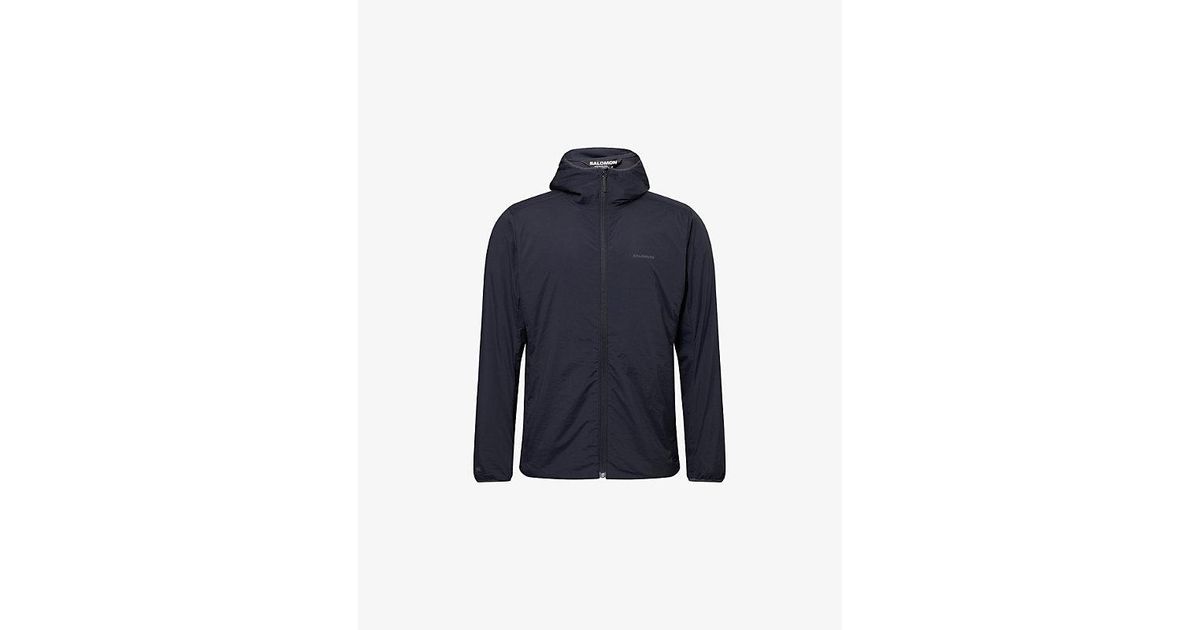 Salomon Mountain Flex Padded Shell Jacket in Blue for Men | Lyst UK