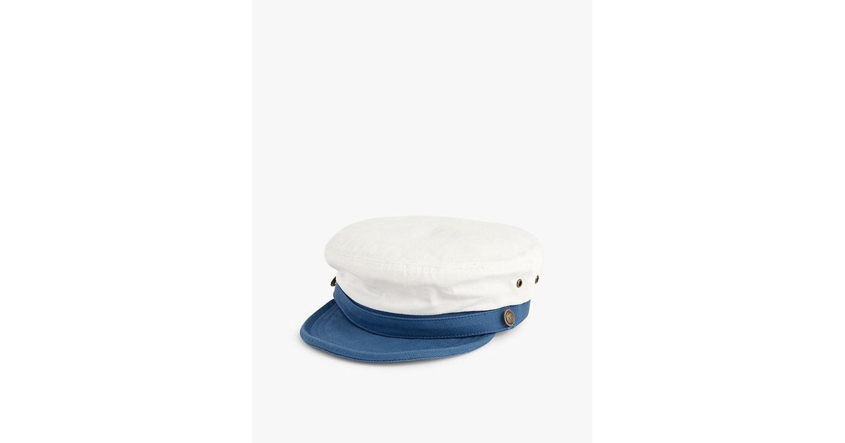 Polo Ralph Lauren Deckwash Wht/ Multi Captain Logo-Embroidered Cotton ...