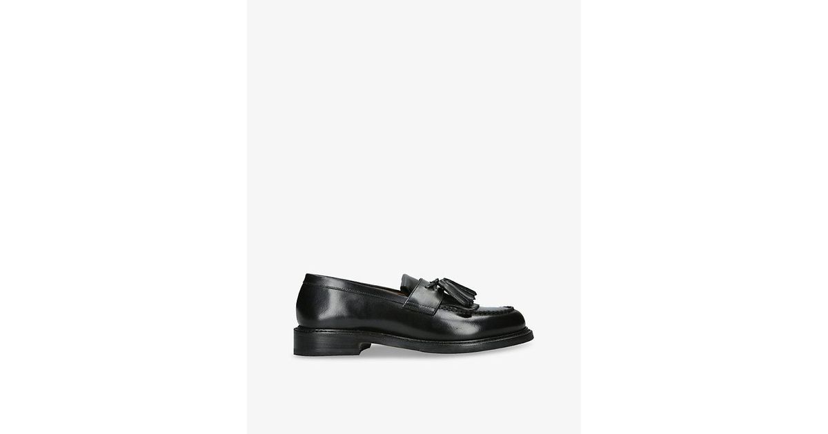 Grenson Morven Leather Shoes in Black for Men | Lyst UK
