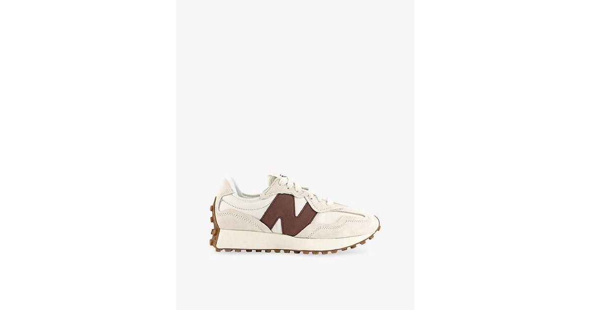 New Balance 327 Suede And Leather Trainers for Men | Lyst UK