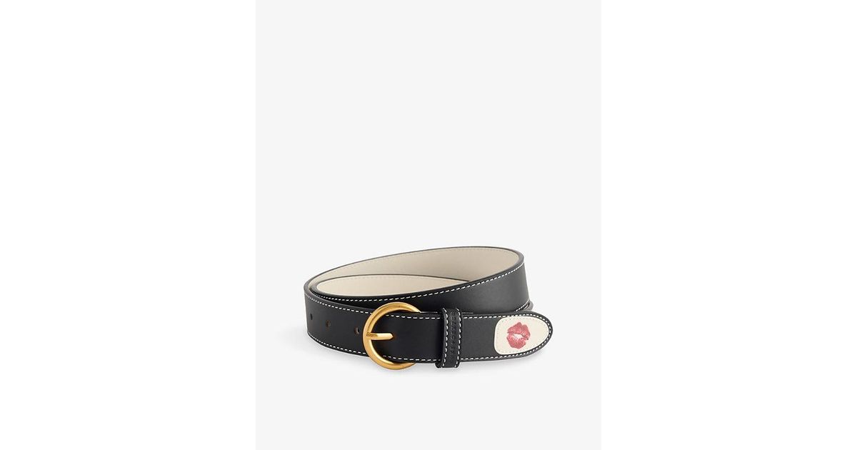 Duke & Dexter Ellis Kiss Leather Belt in Black for Men | Lyst