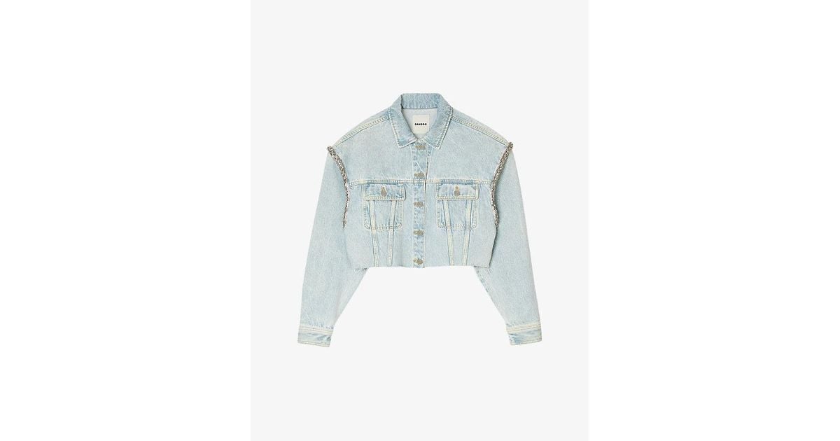 Sandro Denim in Blue | Lyst