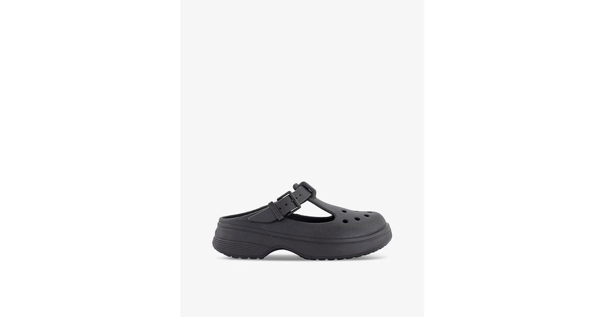 Crocs™ Classic Rubber Mary Jane Clogs in Blue | Lyst