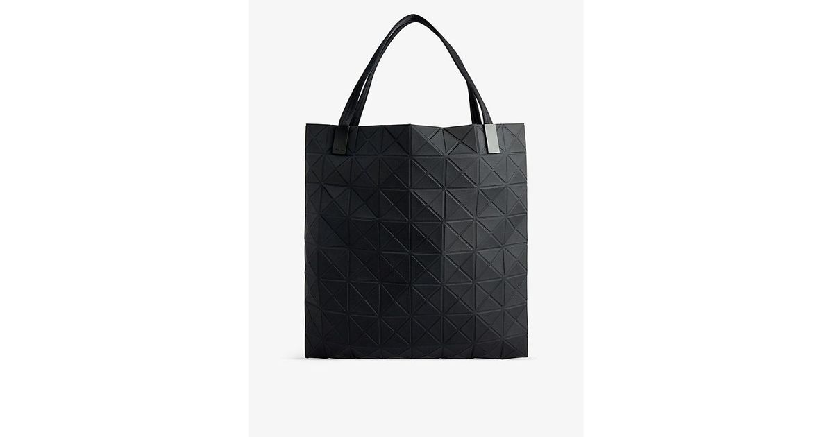 Issey Miyake Track Woven Tote Bag in Black | Lyst
