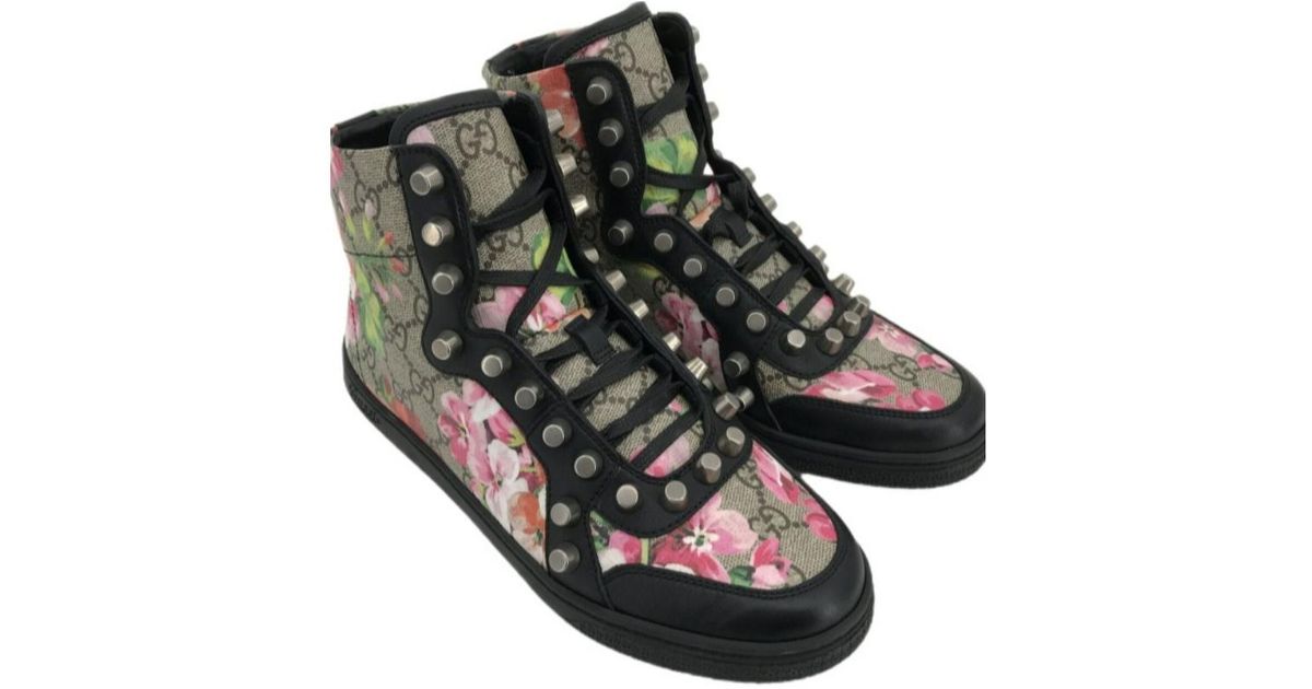 Gucci Logo Boots in Black | Lyst