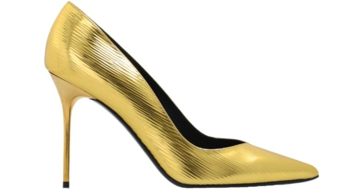 Balmain Ruby Stilettos in Metallic | Lyst