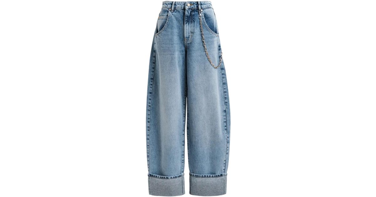 Essentiel Antwerp Belt-Loop Cow Jeans in Blue | Lyst