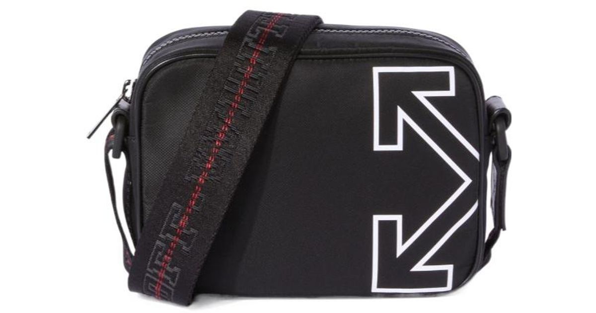 Off-White c/o Virgil Abloh Heritage Zipped Messenger Bag in Black for ...
