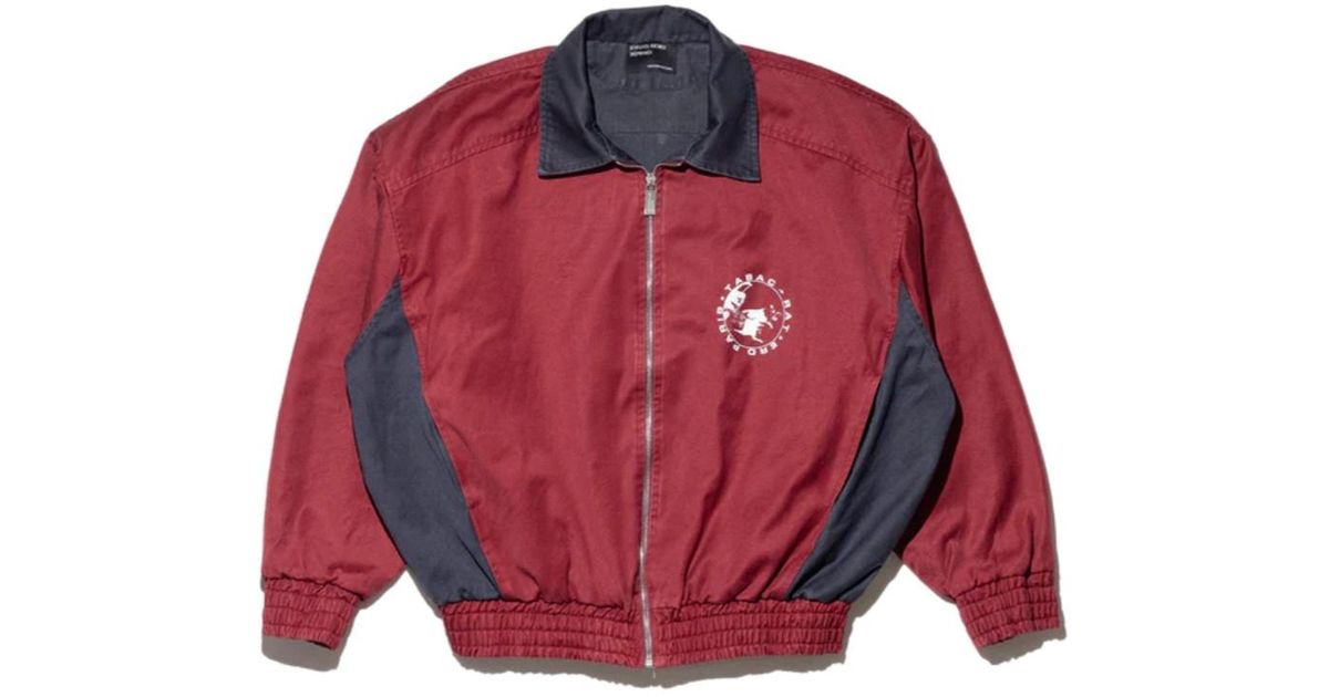 Enfants Riches Deprimes Tabac Rat Track Jacket in Red for Men | Lyst