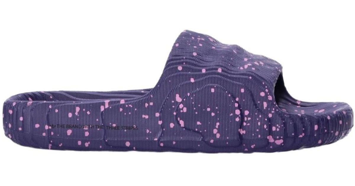 adidas Originals Adilette 22 W Slides in Purple for Men | Lyst