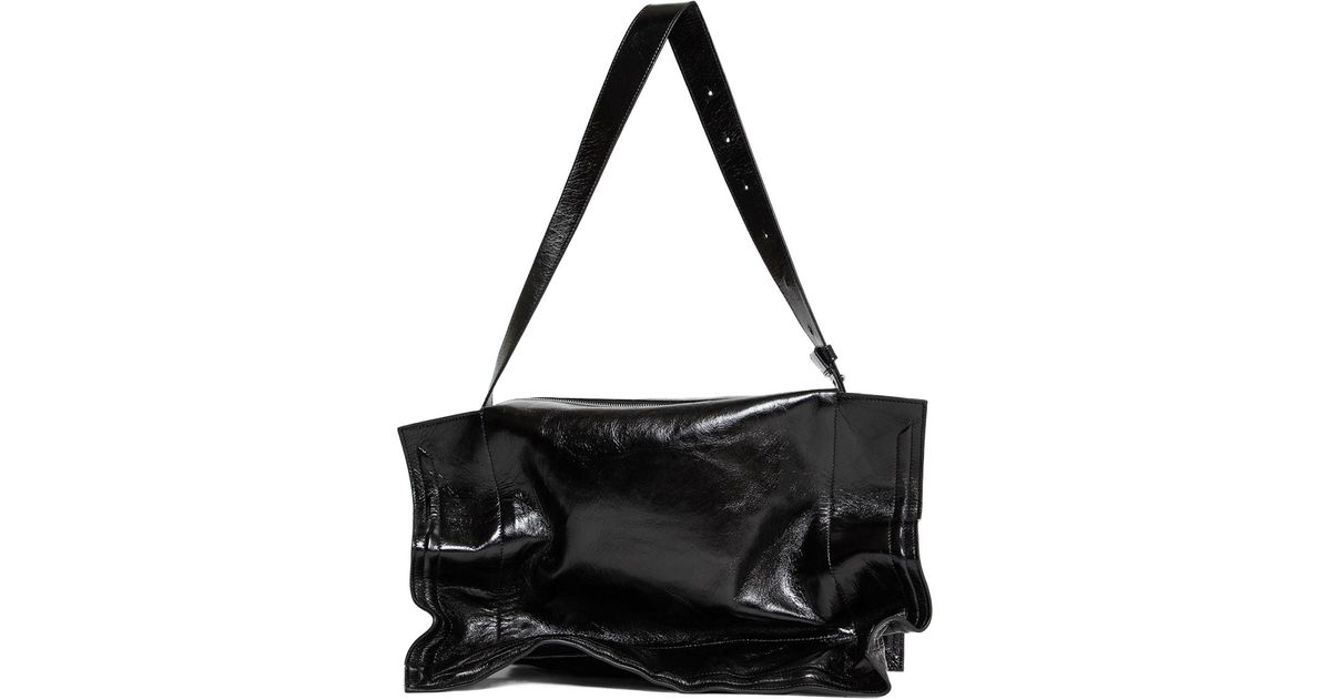 Y. Project Adjustable Shoulder Strap Shoulder Bag in Black | Lyst